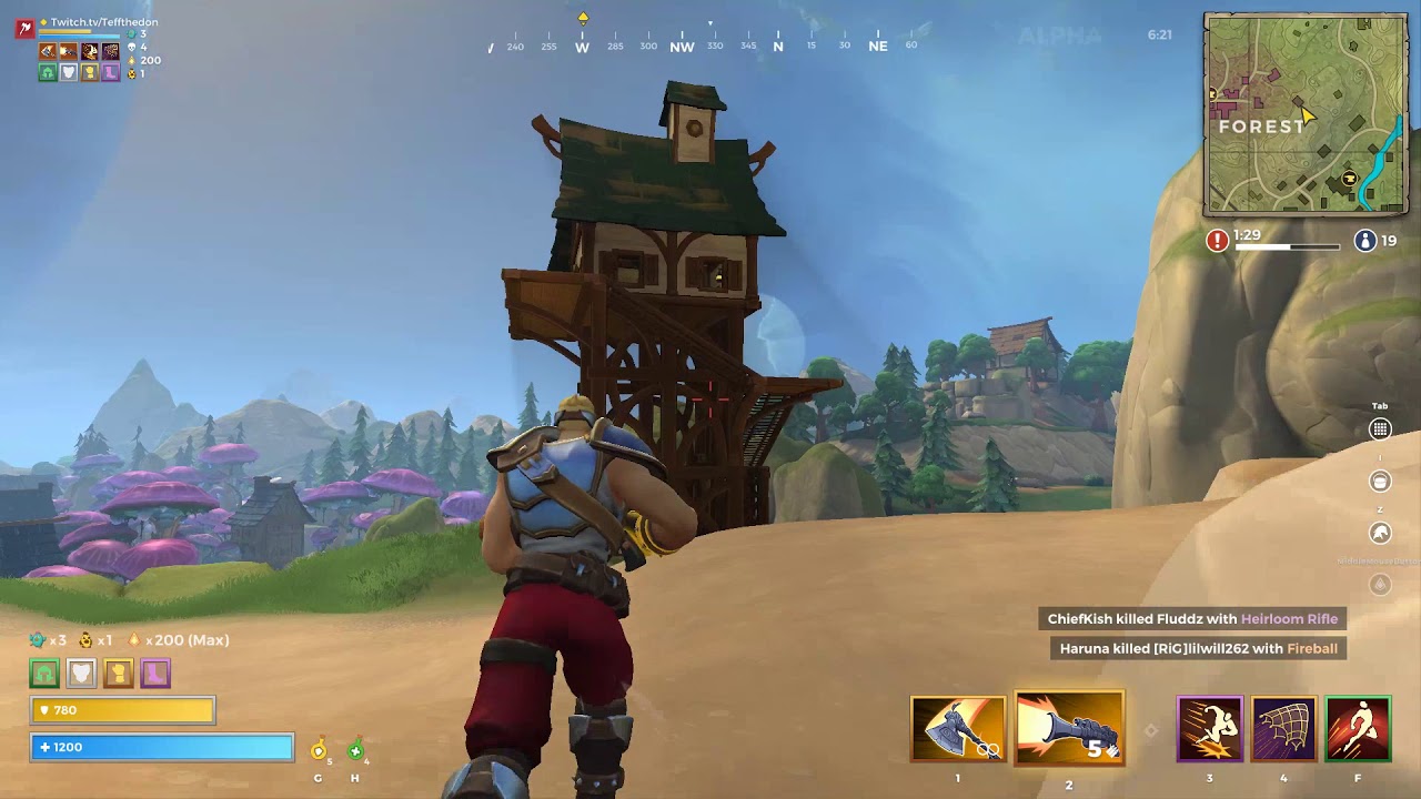 Realm Royale Solo Warrior Gameplay (Warrior OP???) - YouTube