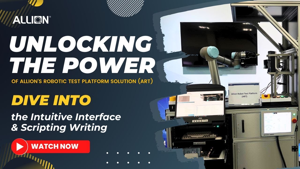 Allion Robotic Test Platform Solution (ART) | Intuitive Interface ...