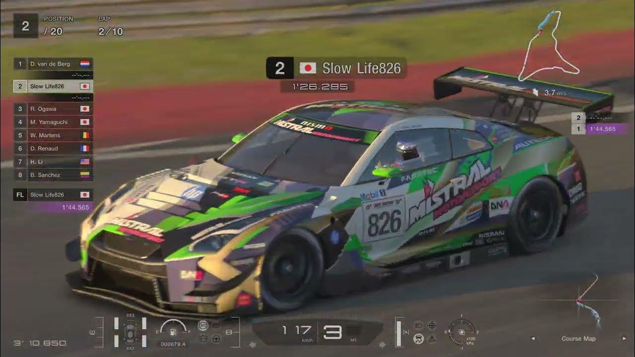 GT7 ドラゴン海逆 Gr3 GTR GT3 18 AI Race グランツーリスモ 7_20230725210505 - YouTube