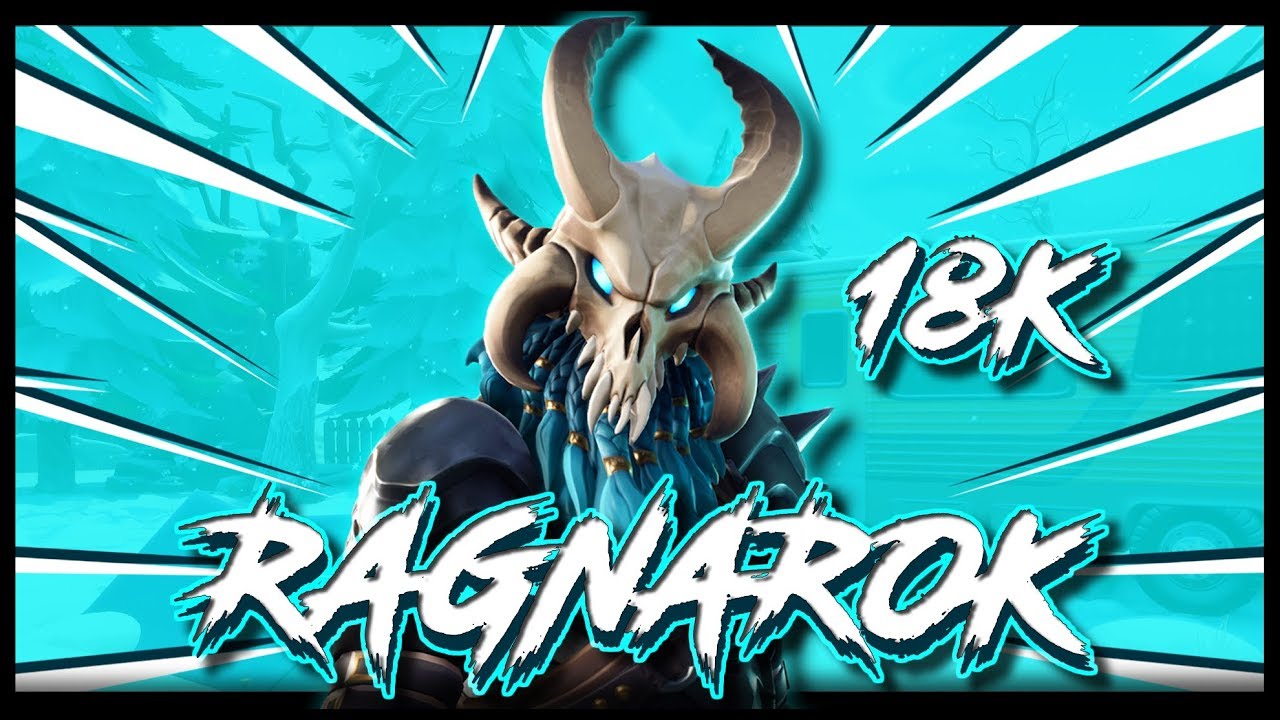 18 BOMB WITH MAXED OUT RAGNAROK SKIN - Fortnite Battle Royale Gameplay ...