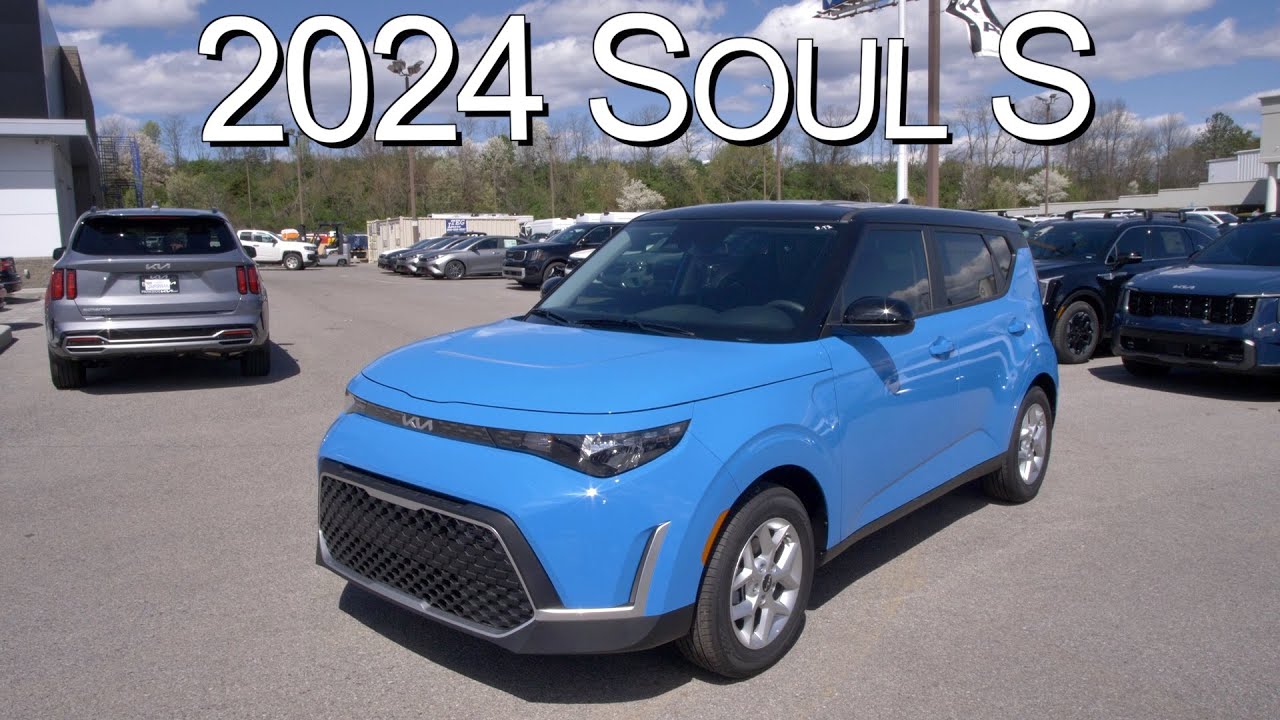 New Surf Blue 2024 Kia Soul S at Parkside Kia - YouTube