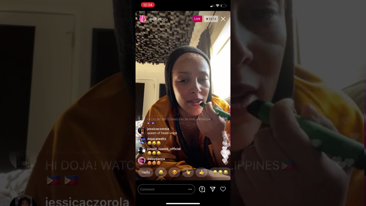 Doja Cat unreleased “GENEROUS” full song (ig live 12.10.2020) - YouTube
