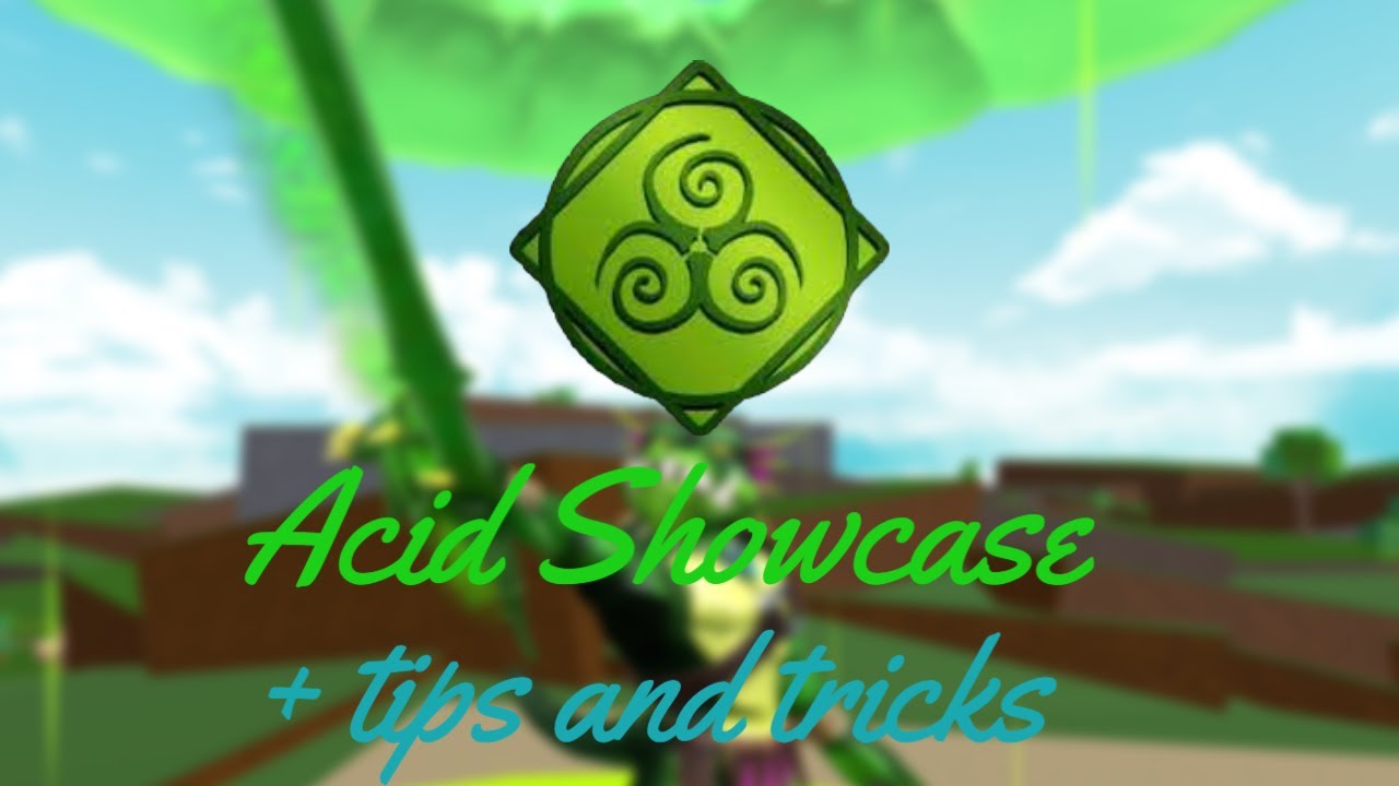 Roblox Elemental Battlegrounds | Acid Showcase | (+ tips and tricks ...