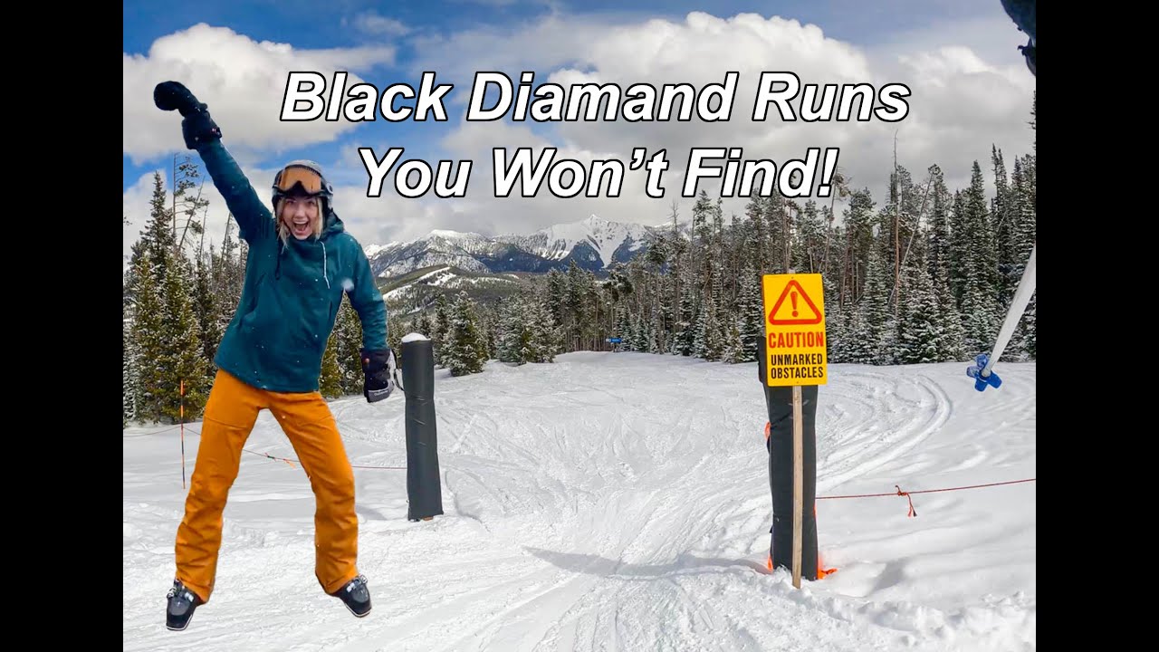 These are 2 Ski runs that you probably won't find out at Big Sky ...