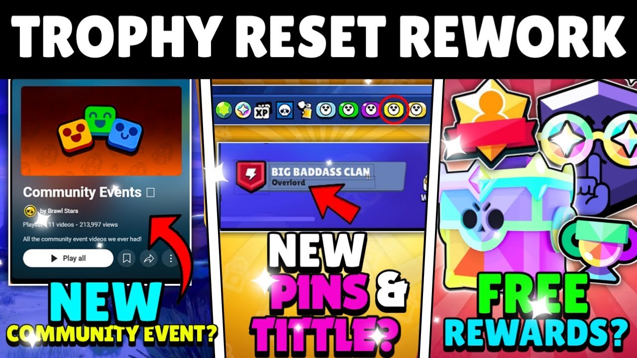 Trophy Reset Rework Sneak Peeks | New Community Event? | Free Rewards ...