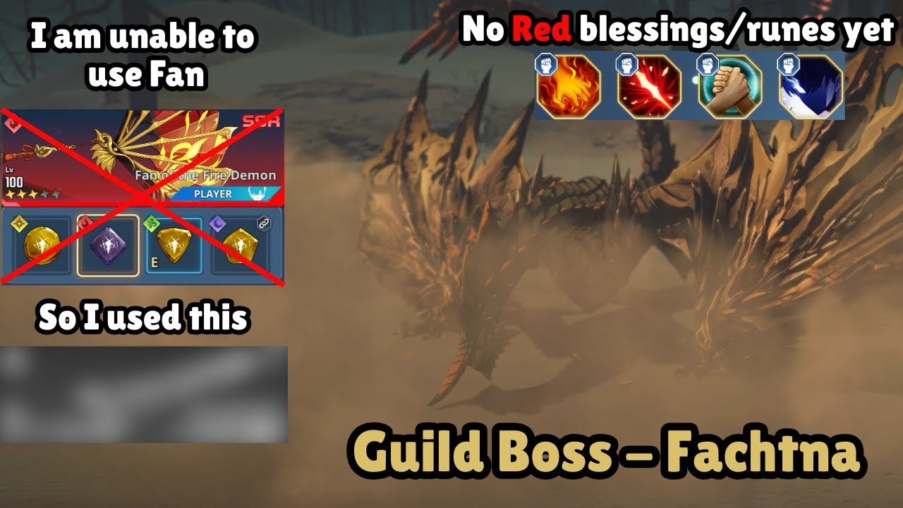 (Full run) Guild Boss Fachtna - No Fan Bow method | Fire Water Light ...
