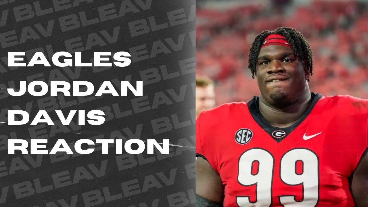 Eagles Jordan Davis Reaction with Rashard Cook - YouTube