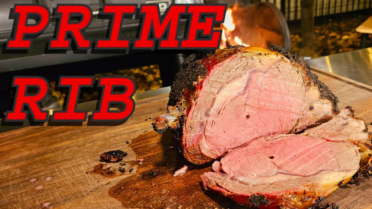 How to Cook a Prime Rib in an Offset Smoker | Simple & Delicious Smoked ...