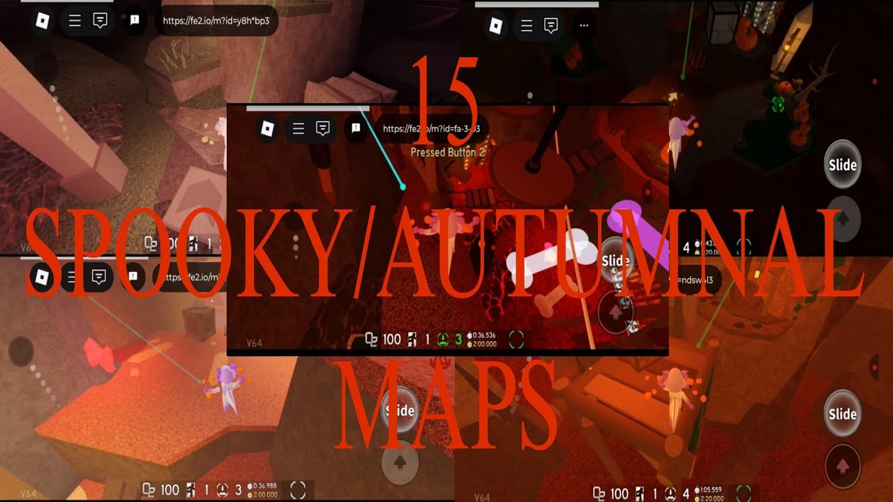 15 Spooky/Autumnal Maps! [Easy-Crazy] | FE2CM | Roblox - YouTube