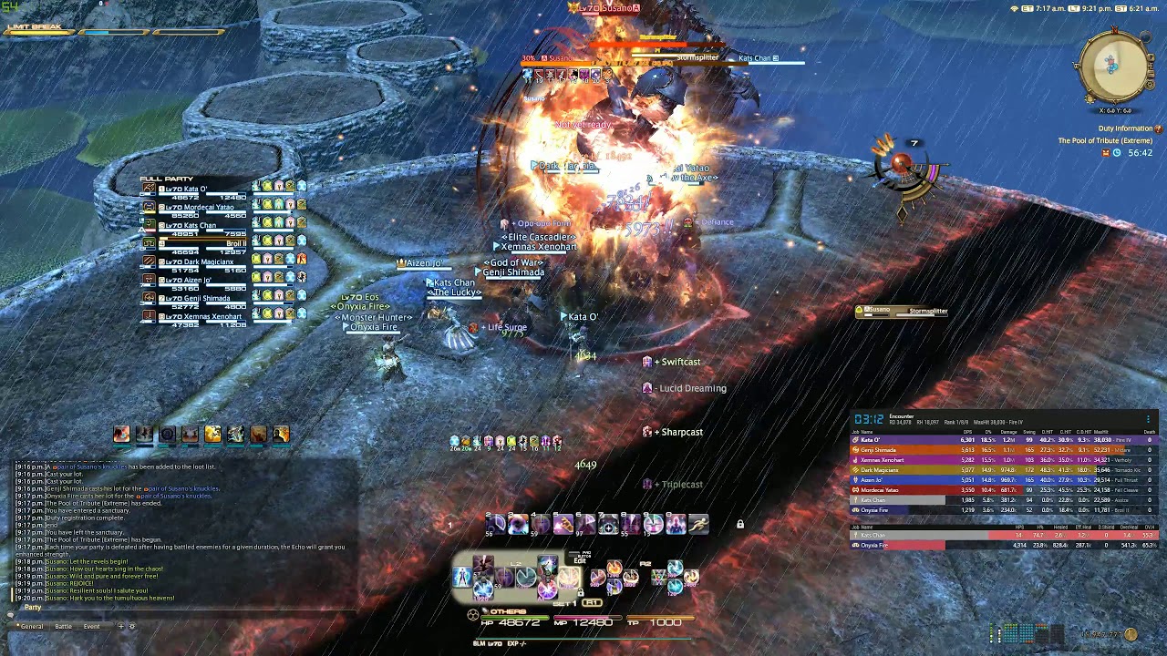 Final Fantasy XIV A Realm Reborn | 180 tank buster - YouTube