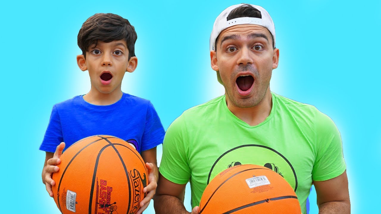 Jason and friends play basketball practice sports stories - YouTube