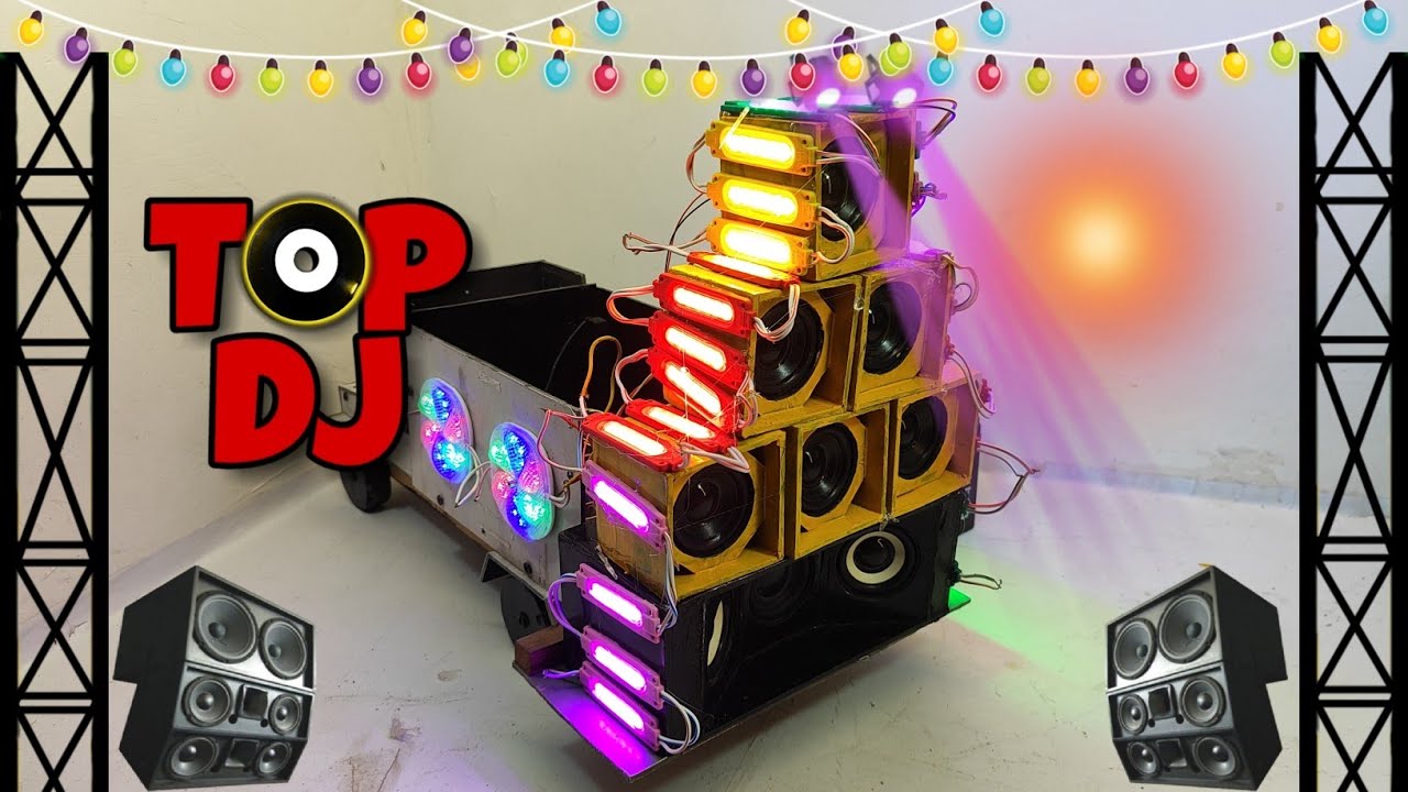 mini dj loading || mini decorations dj light || mini dj setup || light ...