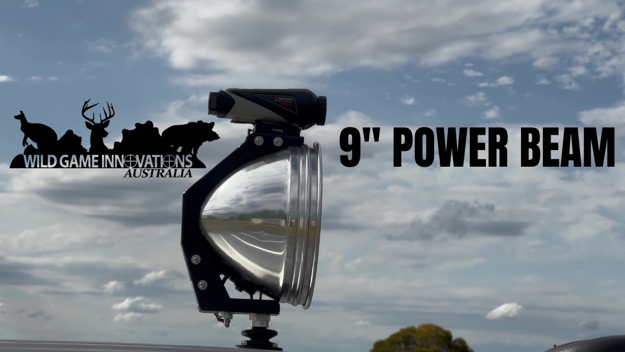 9" POWER BEAM | Thermal Camera Bracket Installation Guide - YouTube