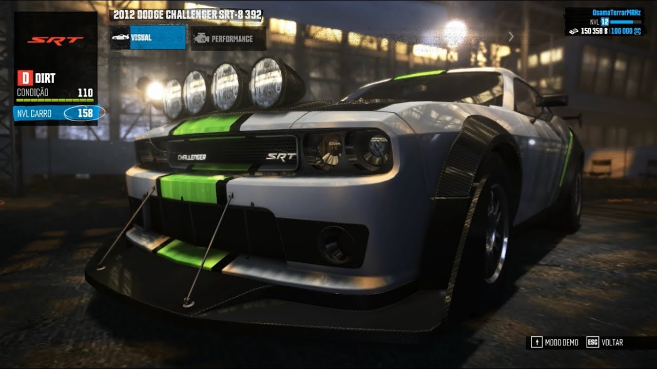 [THE CREW] TUNING 2012 DODGE CHALLENGER SRT8 392 - OFF-ROAD - YouTube