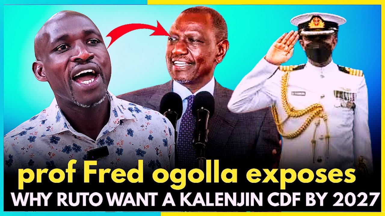Prof Fred Ogolla Reveal Why Ruto As Changed All KDF Generals With ...