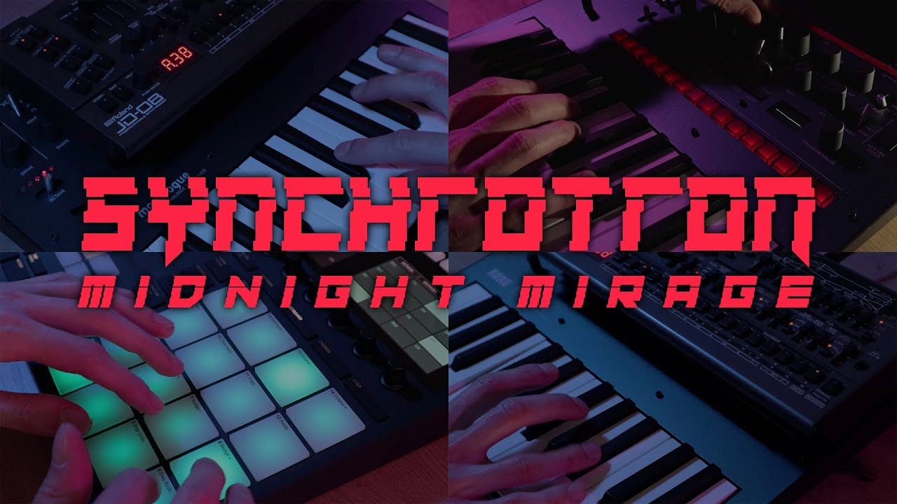 Synchrotron - Midnight Mirage [Darkwave/Synthwave] - YouTube