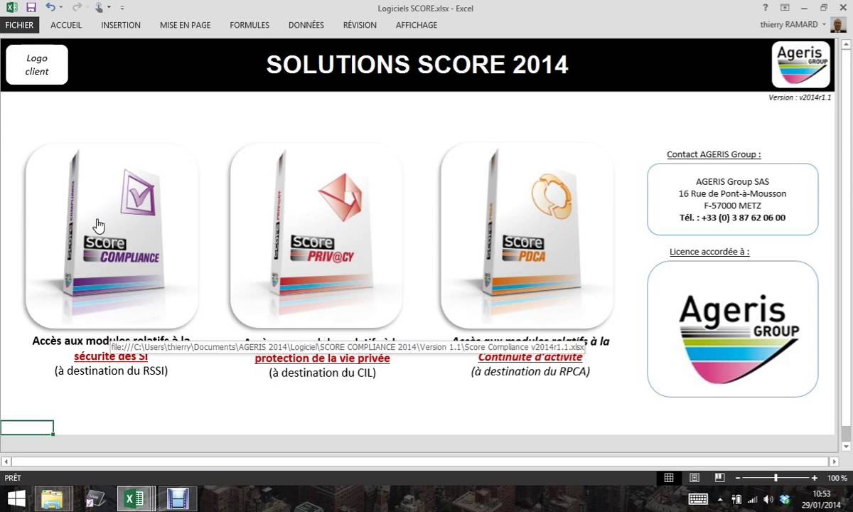 Présentation du logiciel SCORE Privacy pour les CIL DPO - YouTube