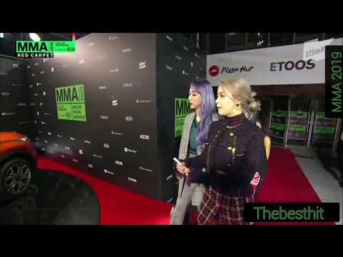 301119 마마무(MAMAMOO) - MMA 2019 FULL RED CARPET