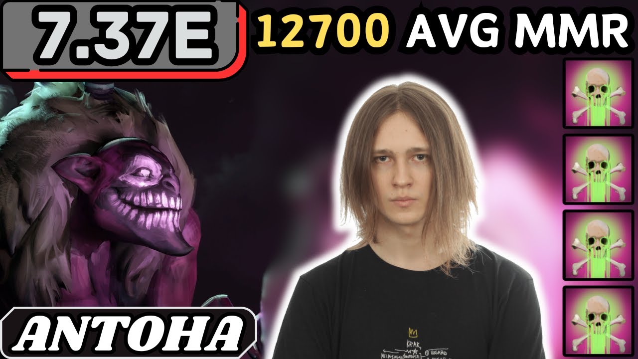 7.37e - Antoha DAZZLE Hard Support Gameplay - Dota 2 Full Match Gameplay - YouTube