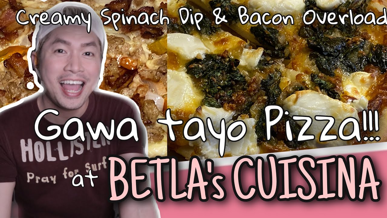 Creamy Spinach Dip & Bacon Overload Pizza Recipe: Let’s Make A Simple ...