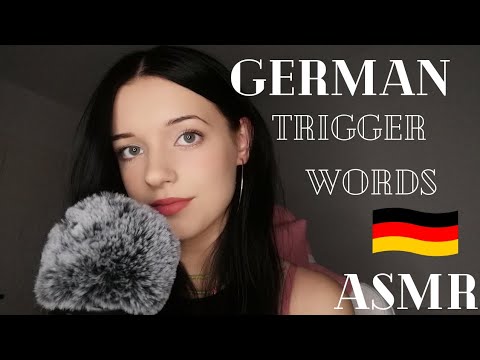 ASMR | Rare and Unique German Trigger Words - YouTube