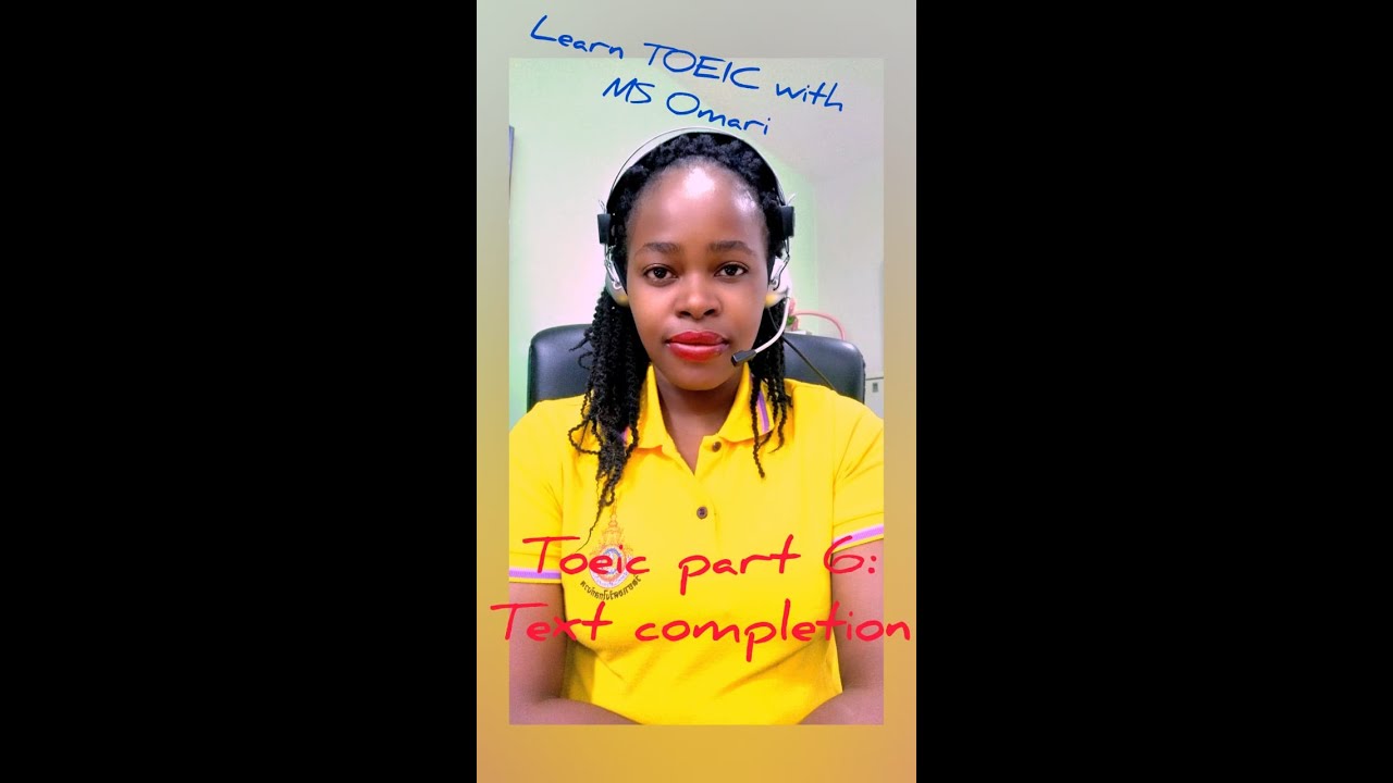 TOEIC CLASS - YouTube