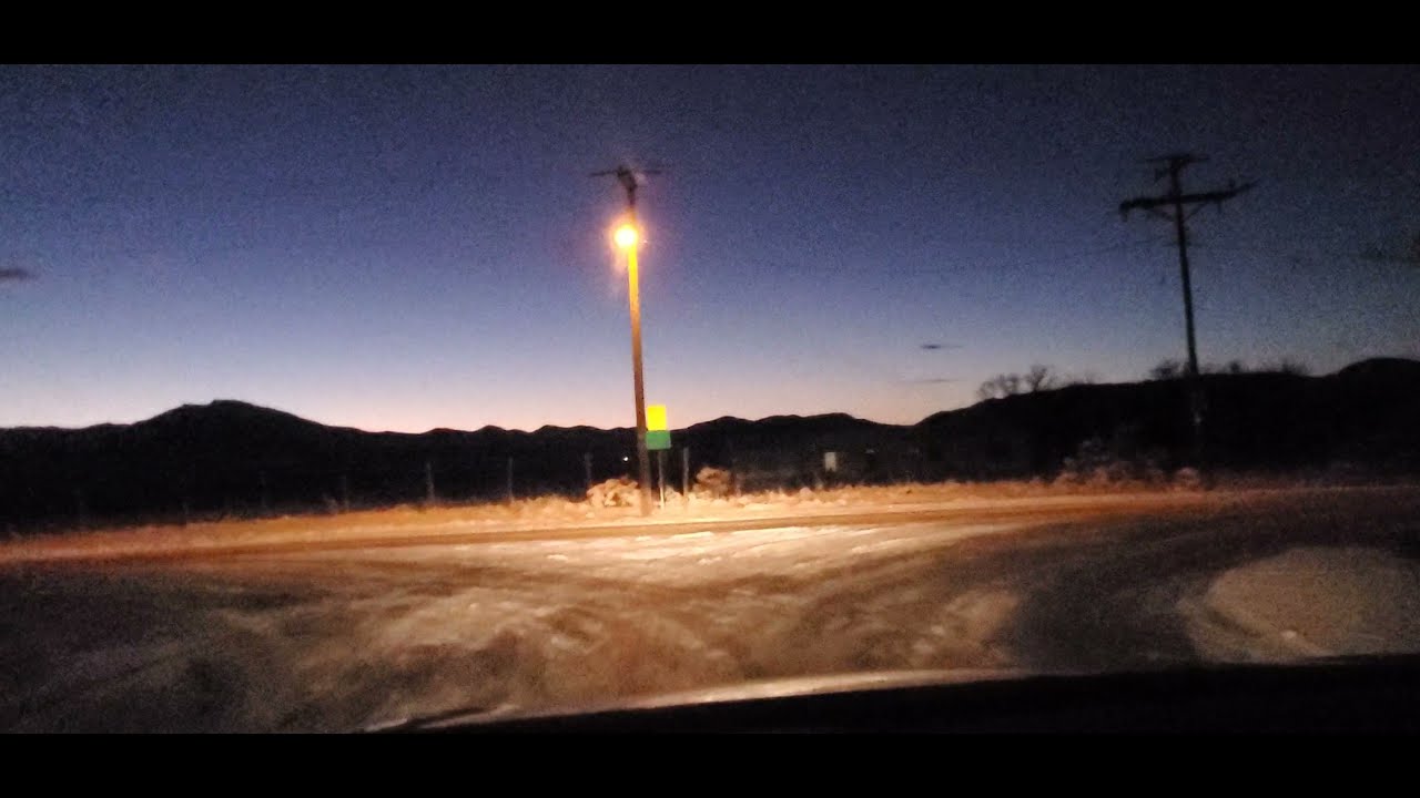 Vernon Utah at night - YouTube