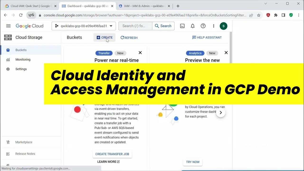 Google Cloud Identity and Access Management(IAM) | GCP QwikLab with ...