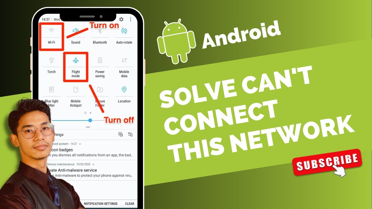 How to Solve Cannot Connect to this Network on Android - YouTube