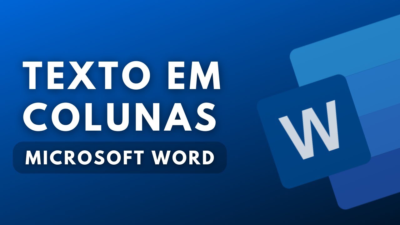 Como dividir o texto em colunas no Word: Guia Simples e Eficaz - YouTube