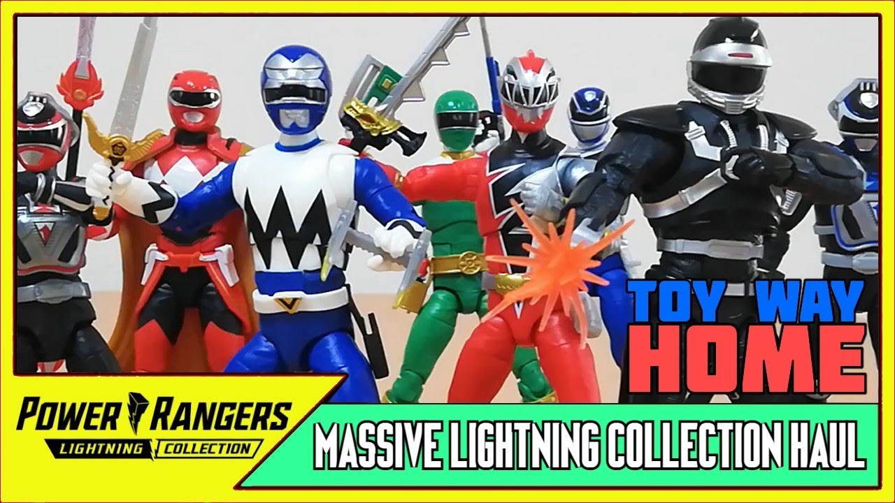 Opening a MASSIVE Power Rangers Lightning Collection Haul! - YouTube