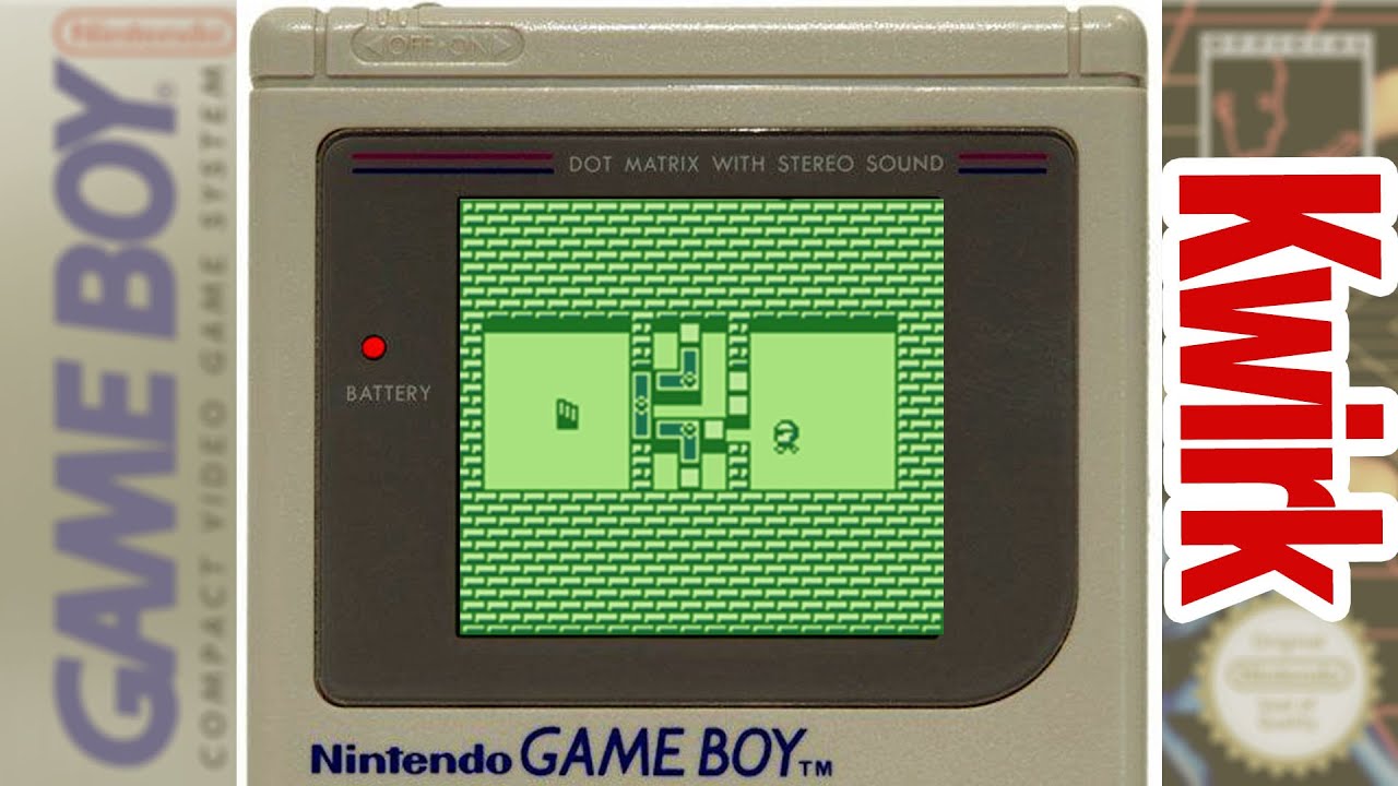 KWIRK (Gameboy) 1990 | Gameplay Primeira Fase - YouTube