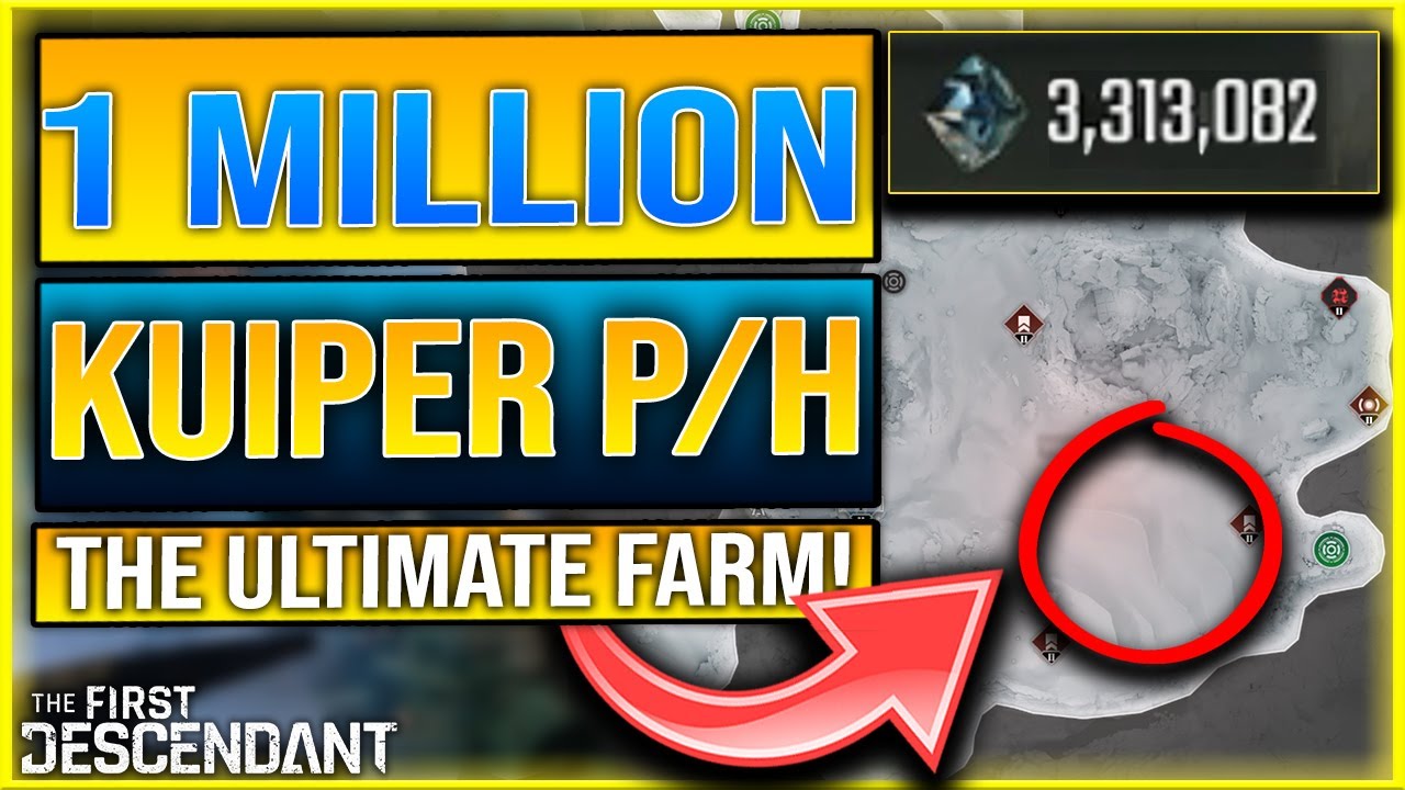 1 MILLION Kuiper Shards Per Hour - The First Descendant Encrypted Vault Kuiper Shard Farm - YouTube