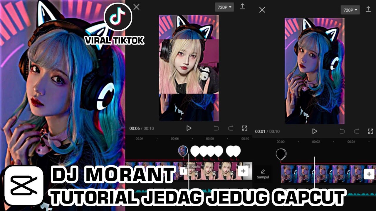 TUTORIAL EDIT VIDEO CAPCUT DJ MORANT VIRAL DI TIKTOK - YouTube