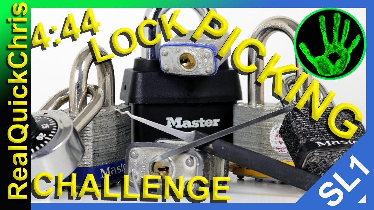 4:44 pick a lock challenge - YouTube