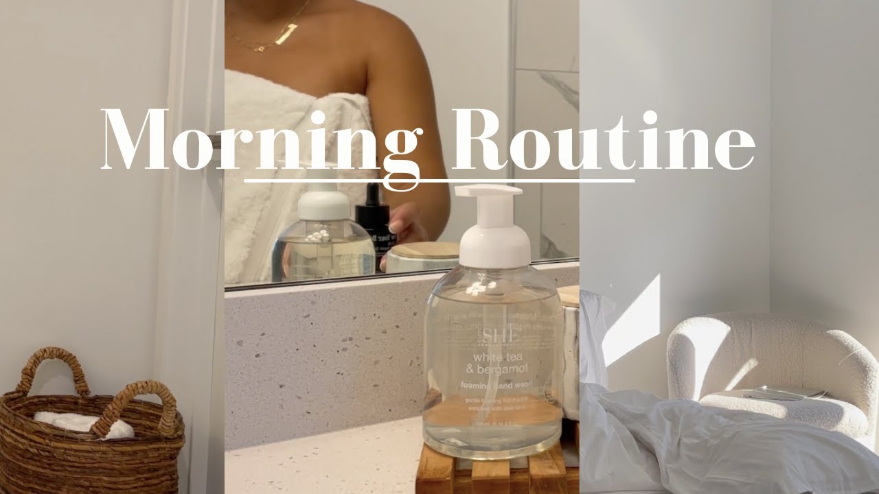 Morning Routine | Cleaning + Washing - YouTube