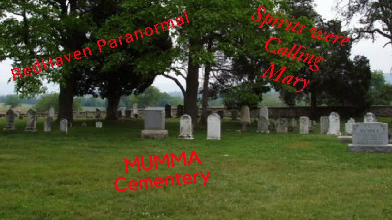 Spiritus App session done at Mumma Cemetery at Antietam Battlefield ...