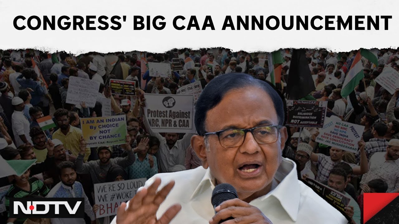 Congress' Big CAA Announcement Amid Criticism By Pinarayi Vijayan ...