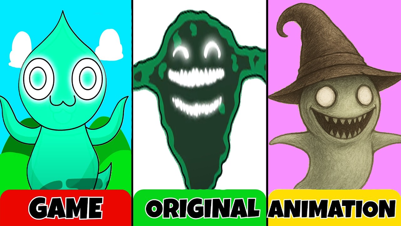 NEW! Sprunki OC: Ghostly (from Digital Circus) Animation vs Game (3 ...