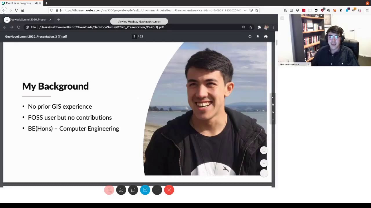 Matthew Northcott: My first steps into Open Source - YouTube