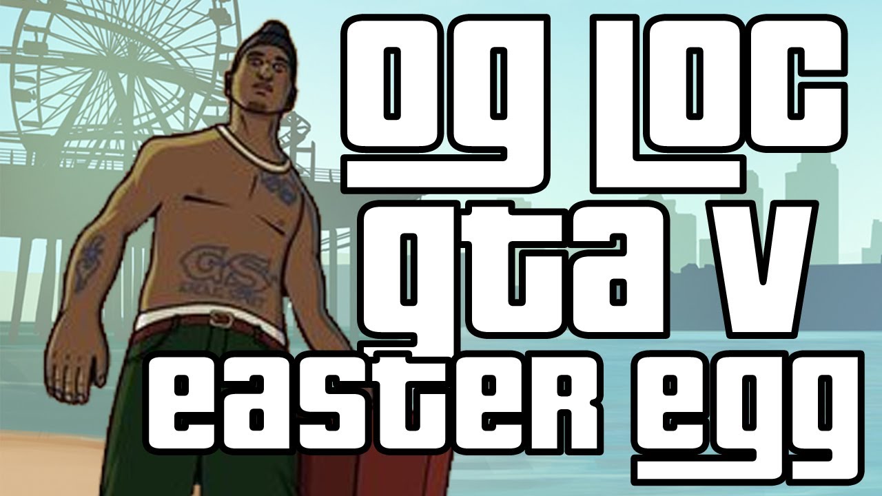 GTA V EASTER EGG | HIDDEN OG LOC RECORD - YouTube