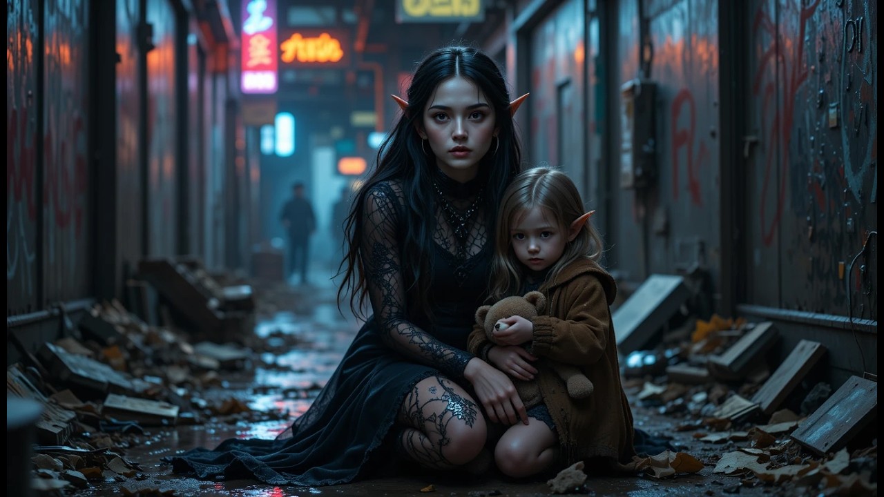 Starving Alien Mother Dug Through Trash—Until a Human Stepped In to ...