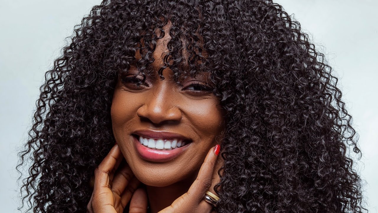 WATCH ME SLAY THIS AFRO KINKY CURLY FRINGE WIG | Bohemian Curly Wig ...
