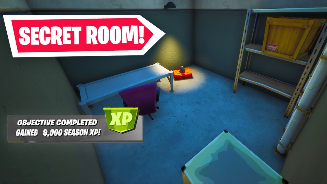 *SECRET* ROOM DISCOVERED! (9,000 XP) | Fortnite Battle Royale - YouTube