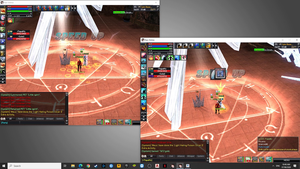 New Ran-Online Gunner B1 Solo Run - YouTube