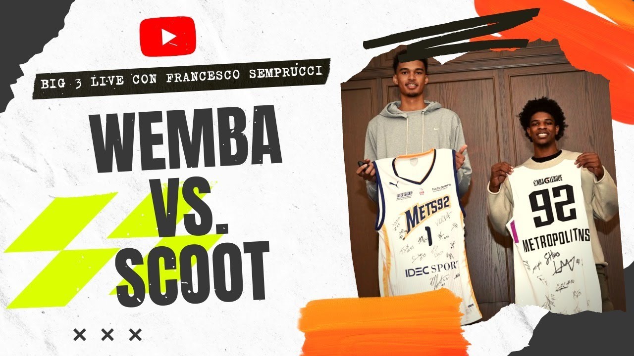 Victor Wembanyama vs Scoot Henderson REACTION con Francesco Semprucci ...