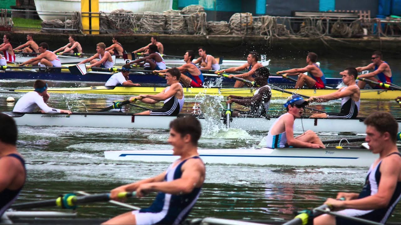 St Andrew's College Rowing 1st VIII 2014 - YouTube