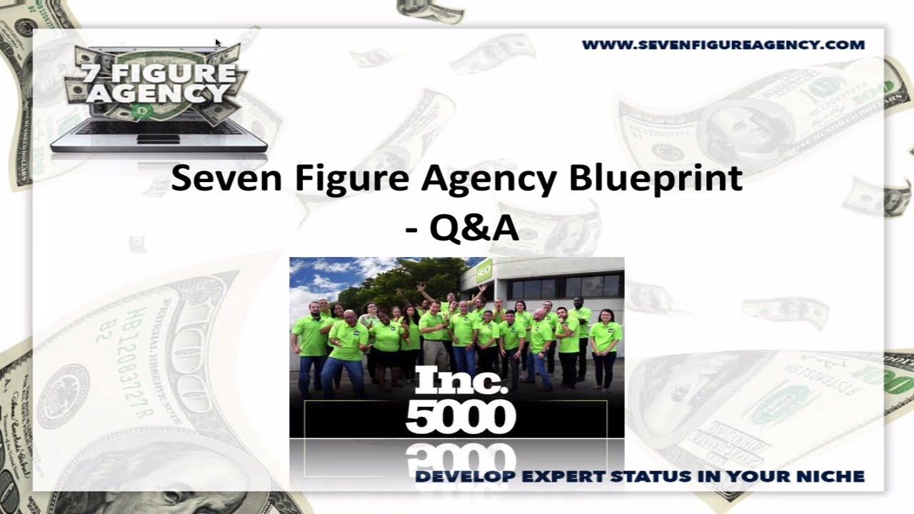 Seven Figure Agency Blueprint - Q&A Call Replay - YouTube