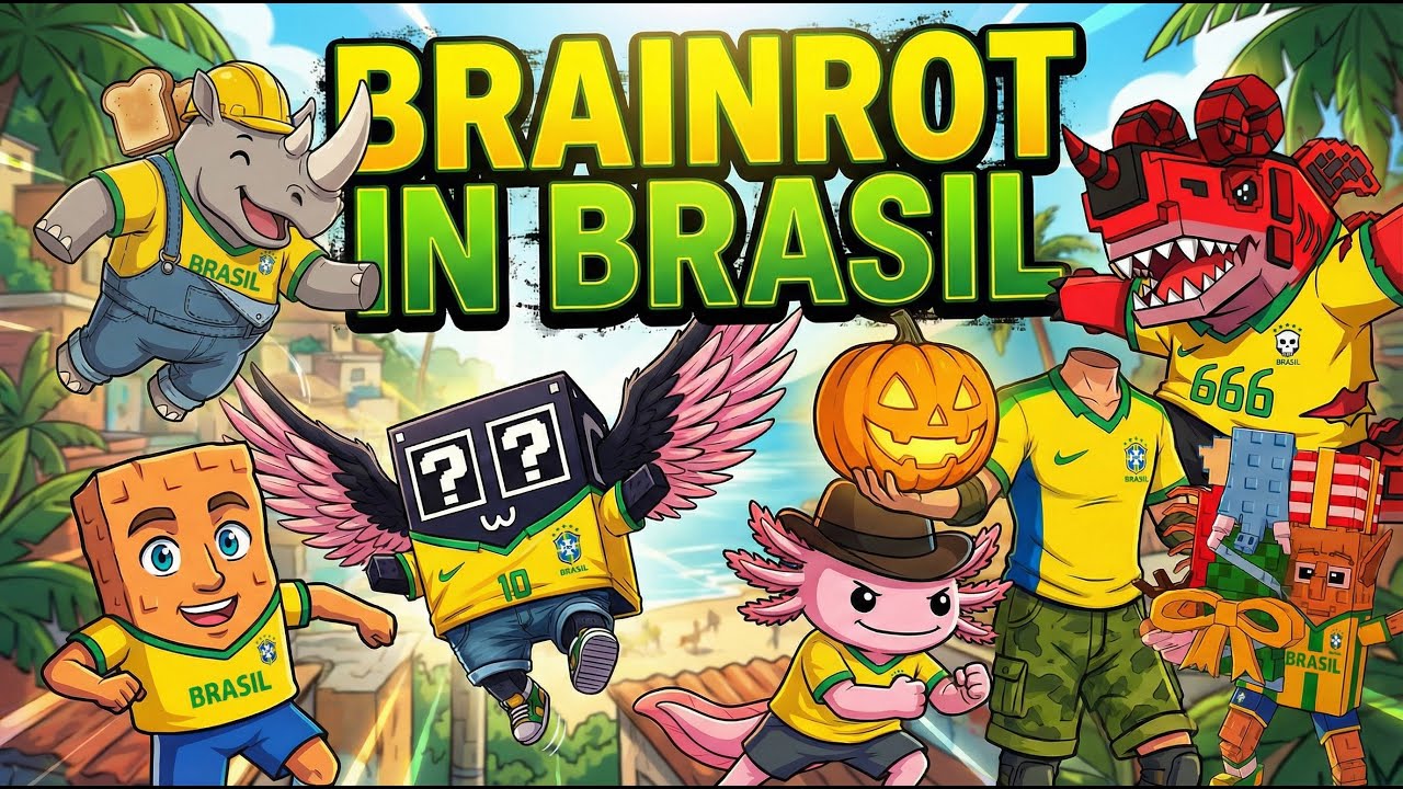 Brainrot in Brasil but it's actually insane | Brazil Phonk = ∞ - YouTube