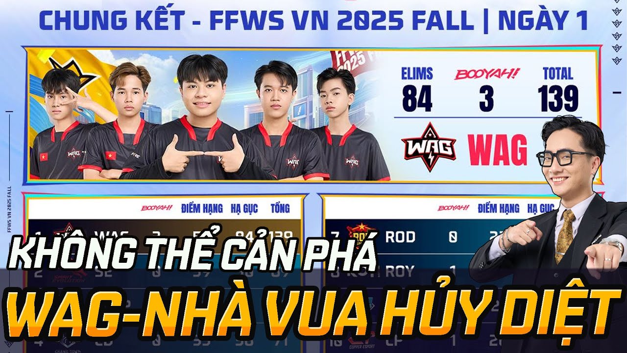 WAG Phá Đảo Ngày 1 Thăng Hạng FFWS Việt Nam 2025 Fall, Anti Câm Nín # ...